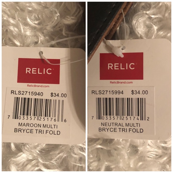 Relic | Bags | Relic Multi Bryce Trifold Wallet | Poshmark